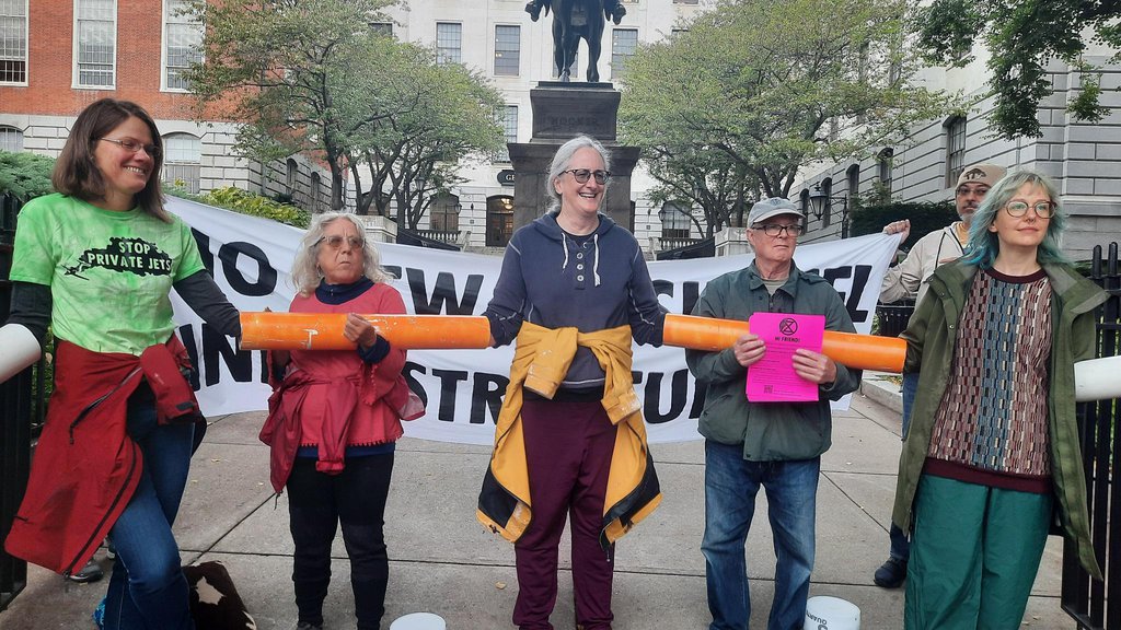 Extinction Rebellion Boston :: Week of Rebellion Continues with a Third ...